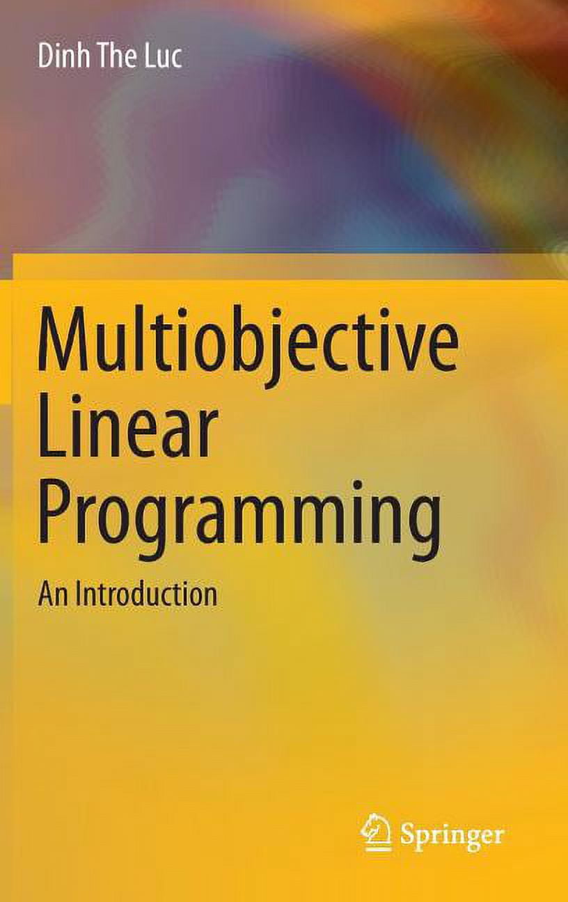 Multiobjective Linear Programming: An Introduction, (Hardcover ...