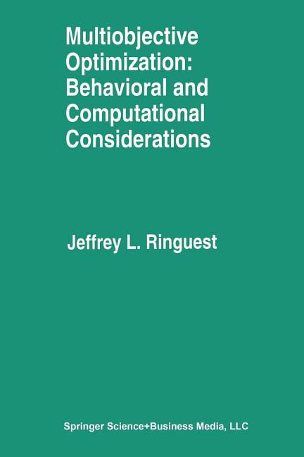Multiobjective Optimization: Behavioral and Computational ...