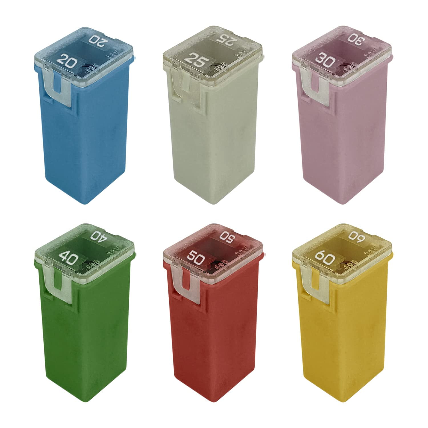 Multipack J-Case Standard (Tall) Fuse 27mm for Pickup Trucks, Cars and ...