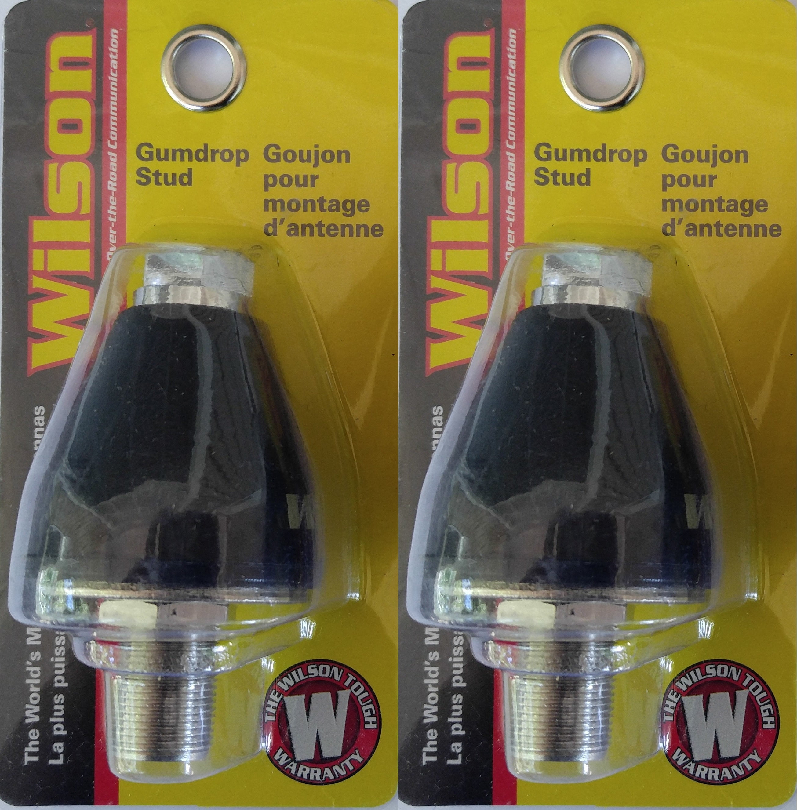Multipack of 2 Wilson 305-600 Black CB Radio Antenna Heavy Duty Gumdrop ...