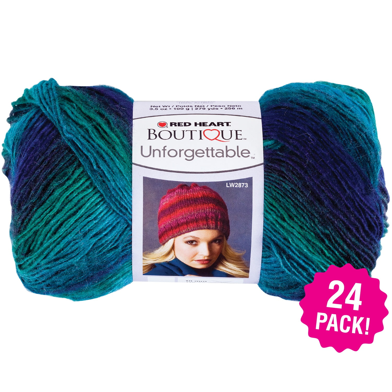 Multipack of 24 - Red Heart Unforgettable Yarn-Dragonfly - Walmart.com