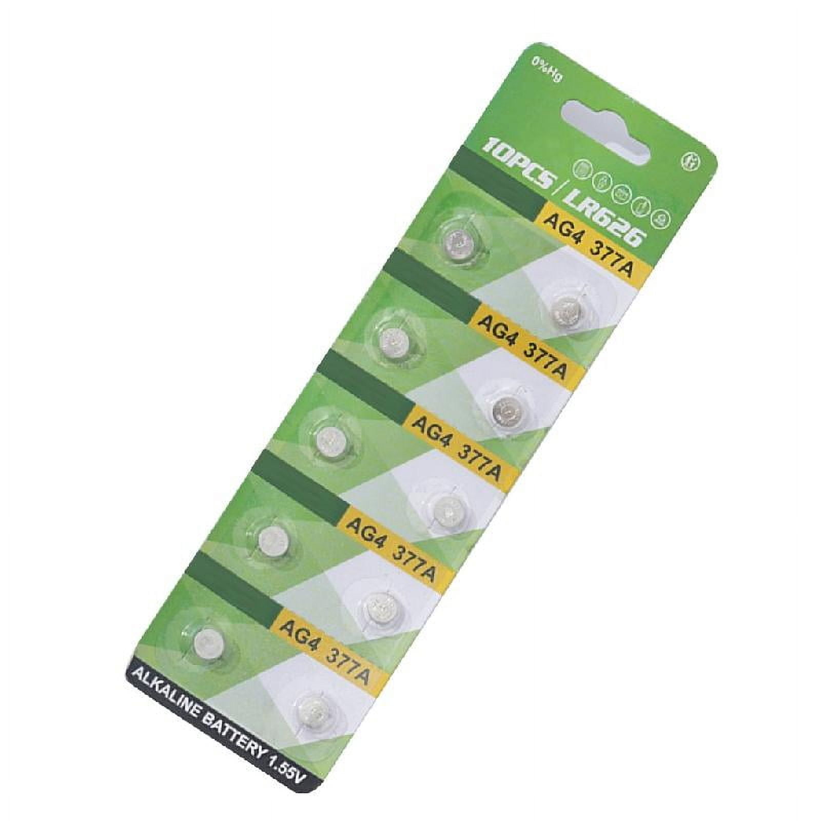 Multipacks of 10 LR1130 LR41 LR44 Alkaline Button Batteries Button ...