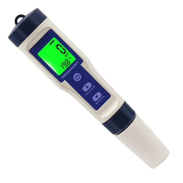 Multiparameter Water Test Kit, Digital PH Meter with Automatic ...