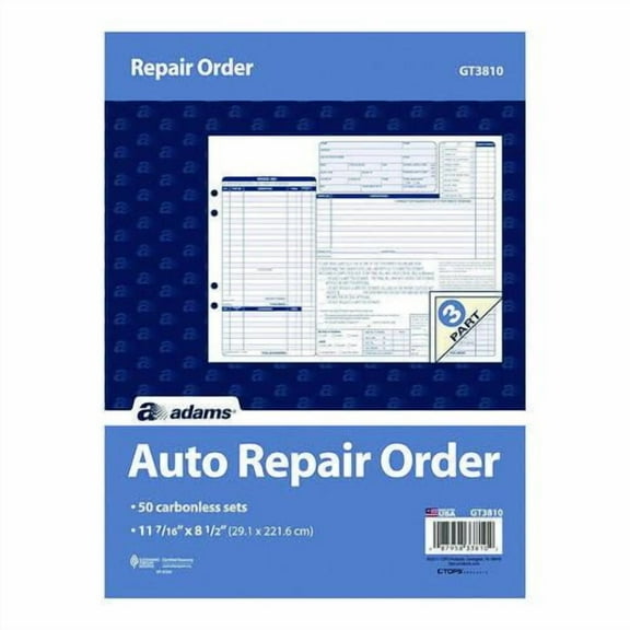 Adams Business Receipt Book, 2 3/4 x 7 3/16, Carbonless Copy Invoice ...