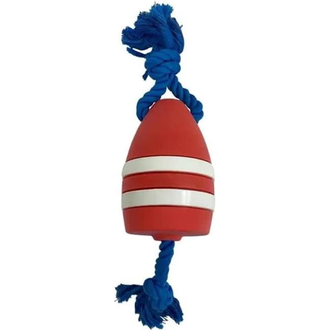 Multipet 784369614701 14 in. Buoy Pet Toy with Rope - Walmart.com