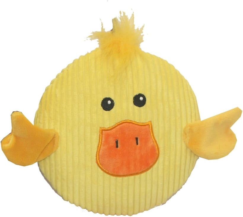 Multipet 43205-1 Sub-Woofer Squeaking Duck Toy, 7", Yellow - Walmart.com