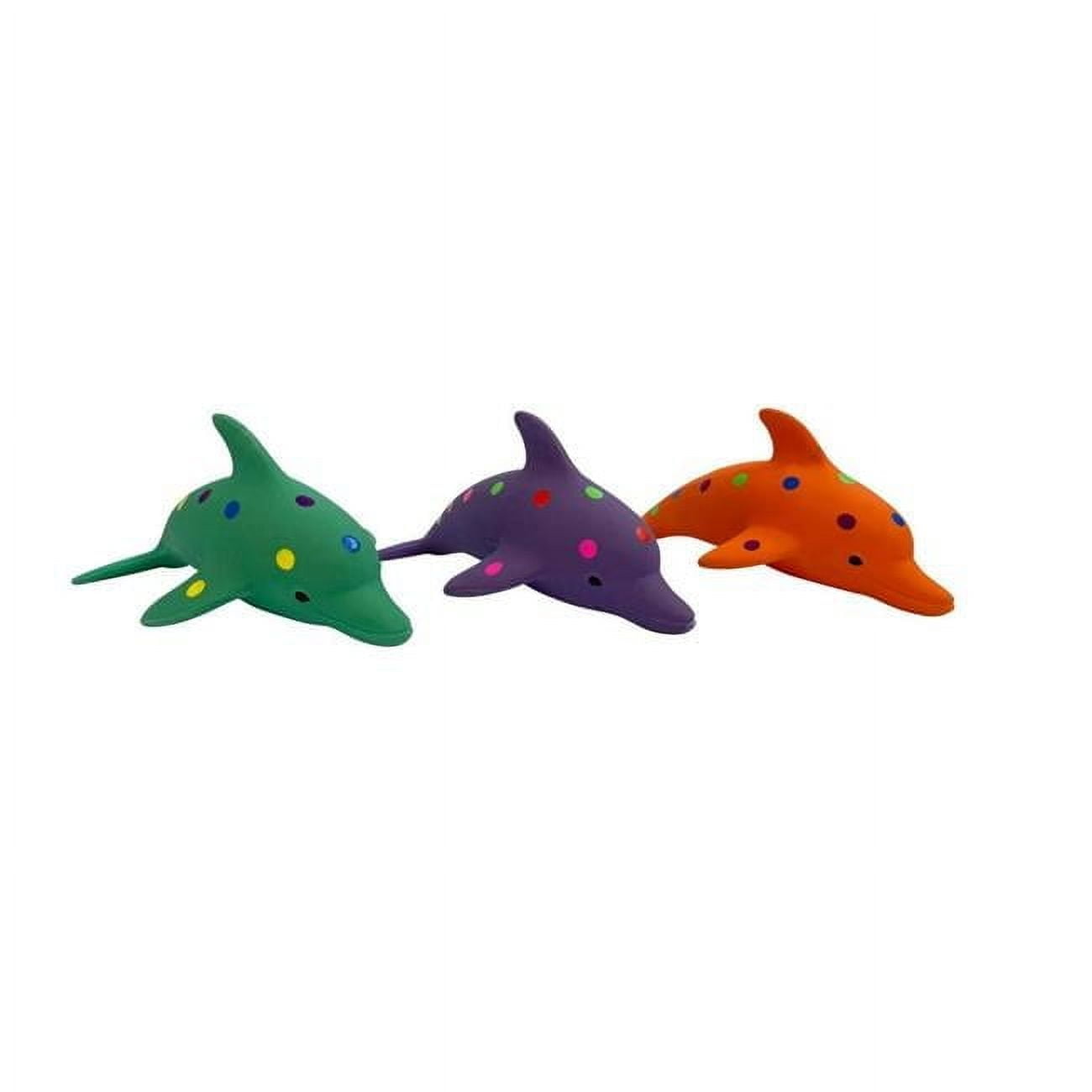 Multipet 784369573398 8.5 in. Pet Envy Waylon The Dolphin Latex ...