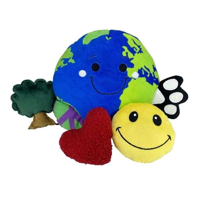 Multipet 784369573510 11 in. Pet Envy Hide N Seek Earth Dog Toy ...