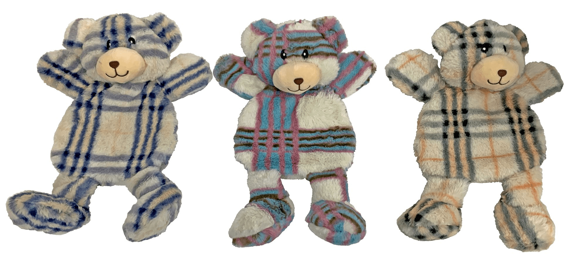 Multipet Berman Bear Dog Toy, Assorted Colors, Size: 15" - Walmart.com