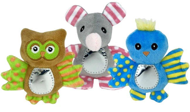 Multipet CatSee Assorted Mirror Cat Toy, 4 in (Each Sold Separately ...