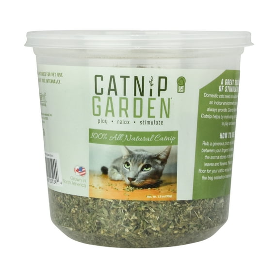 Multipet Catnip Garden, Catnip Cup, Cat Toy, 2.5 oz - Walmart.com