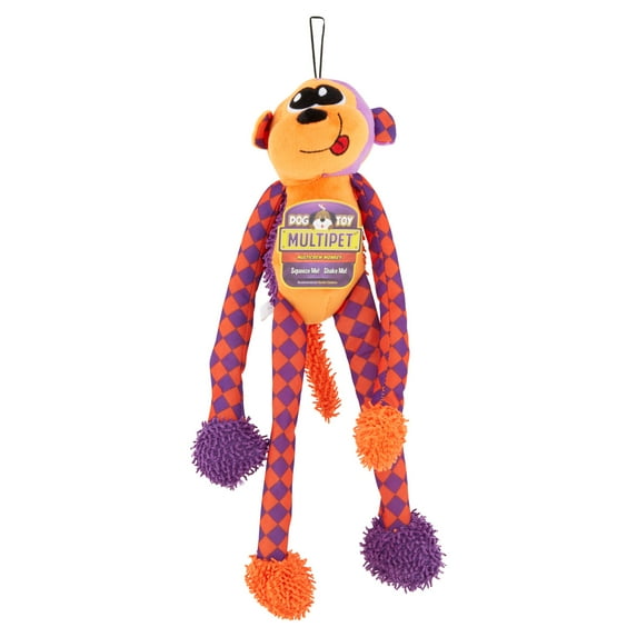 Multipet Dog Toy Multicrew Monkey Color May Vary - Walmart.com