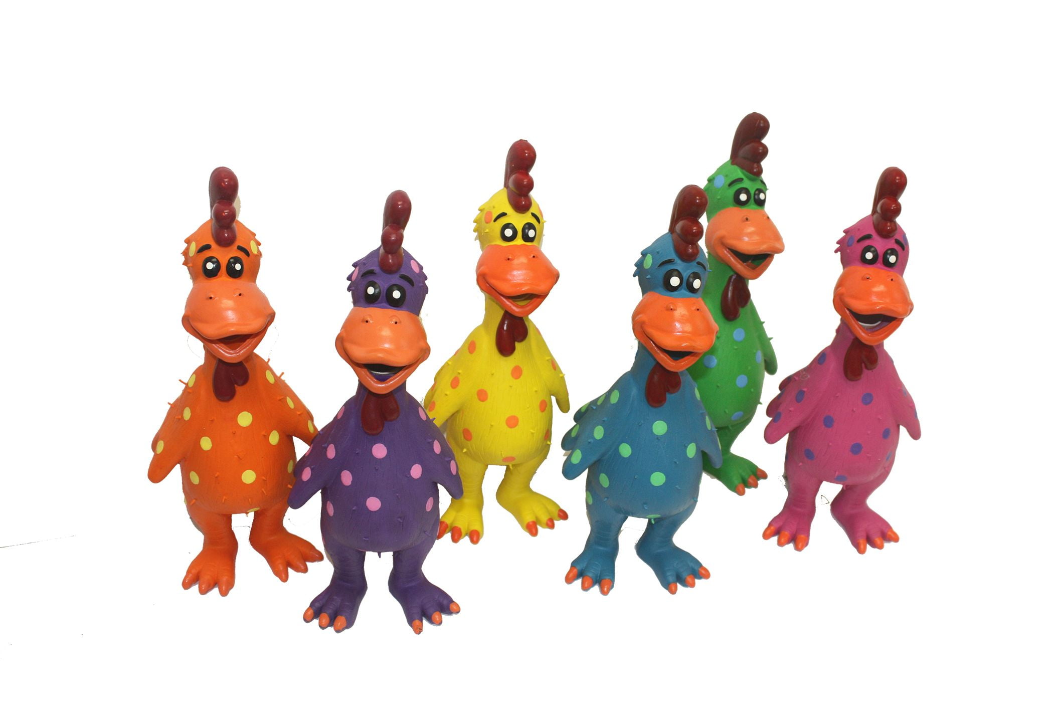 Multipet Latex Rooster Dog Toy, Assorted Colors, Size: 11.5" - Walmart.com