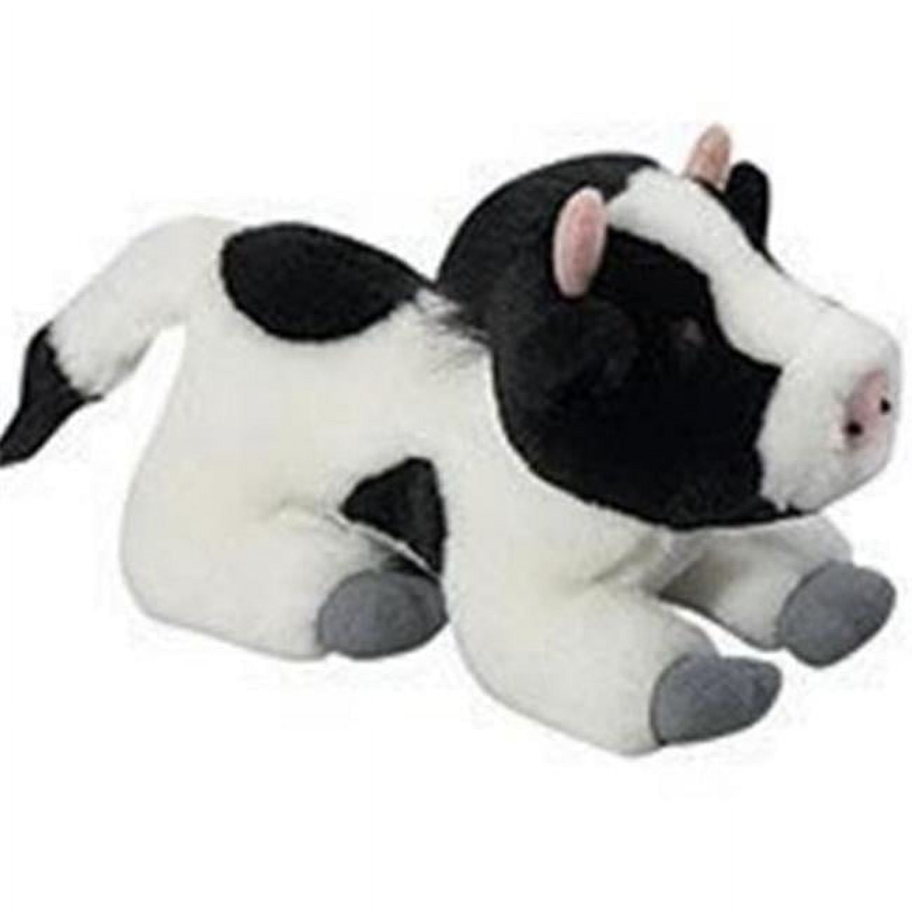 Multipet International 300-27006 Pet Look Whose Talking Cow Plush Dog ...
