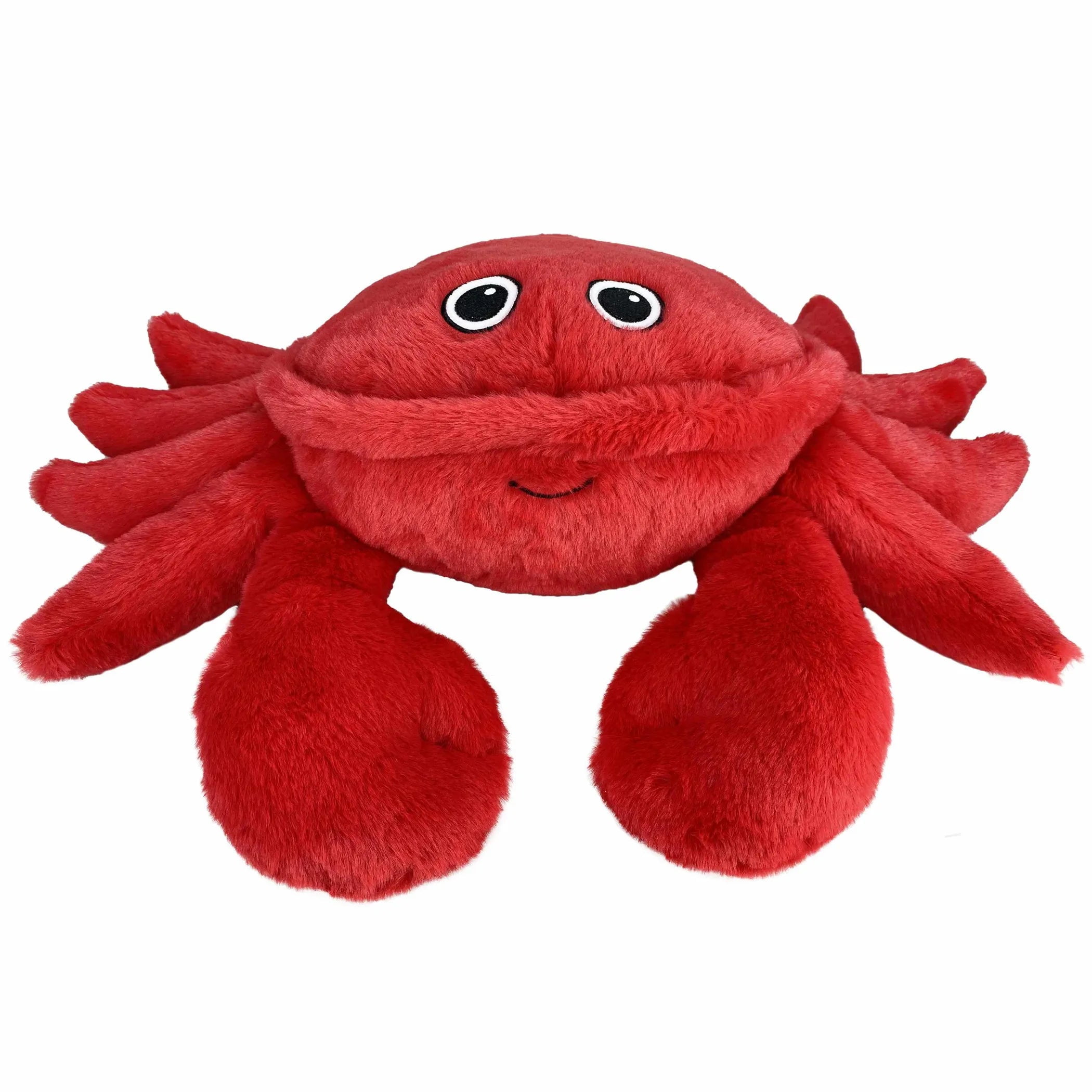 Multipet Jumbo Sea Creatures Crab Plush Dog Toy 24" - Walmart.com