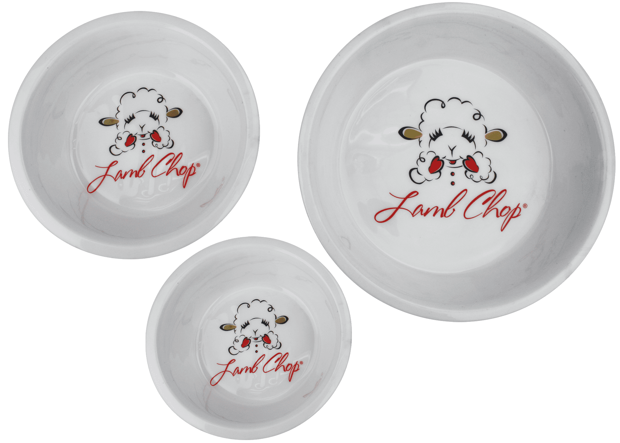 Multipet Lamb Chop 3 Cup Stainless Steel Pet Bowl for Dogs, Lamb Chop ...