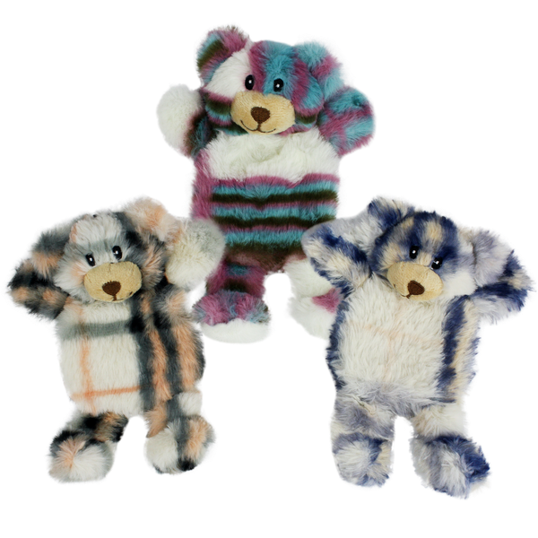 Multipet Minipet Berman Bears Dog Toy, 7" - Walmart.com