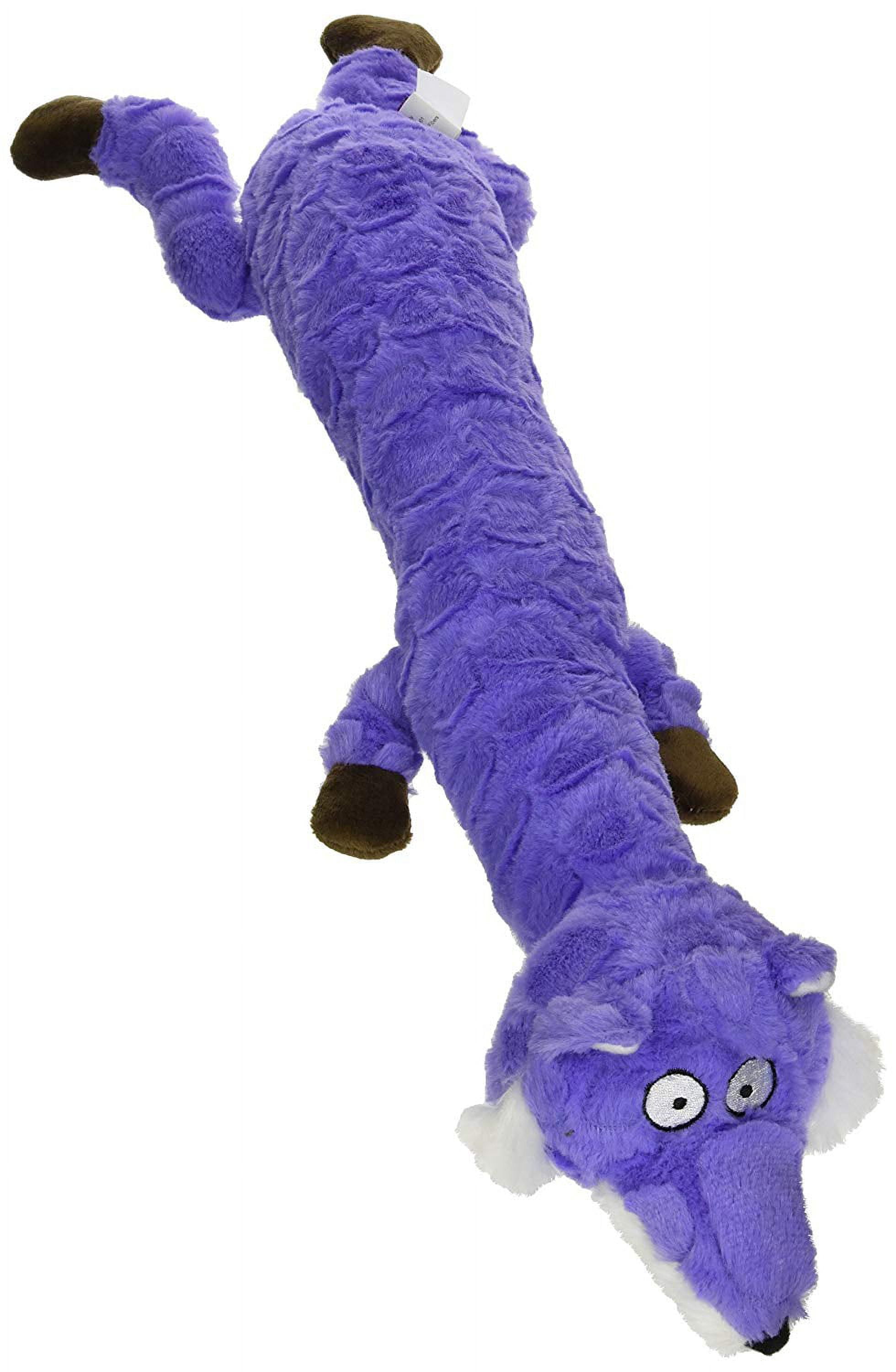 Multipet Plush Long Fox Dog Toy in Assorted Colors - Walmart.com