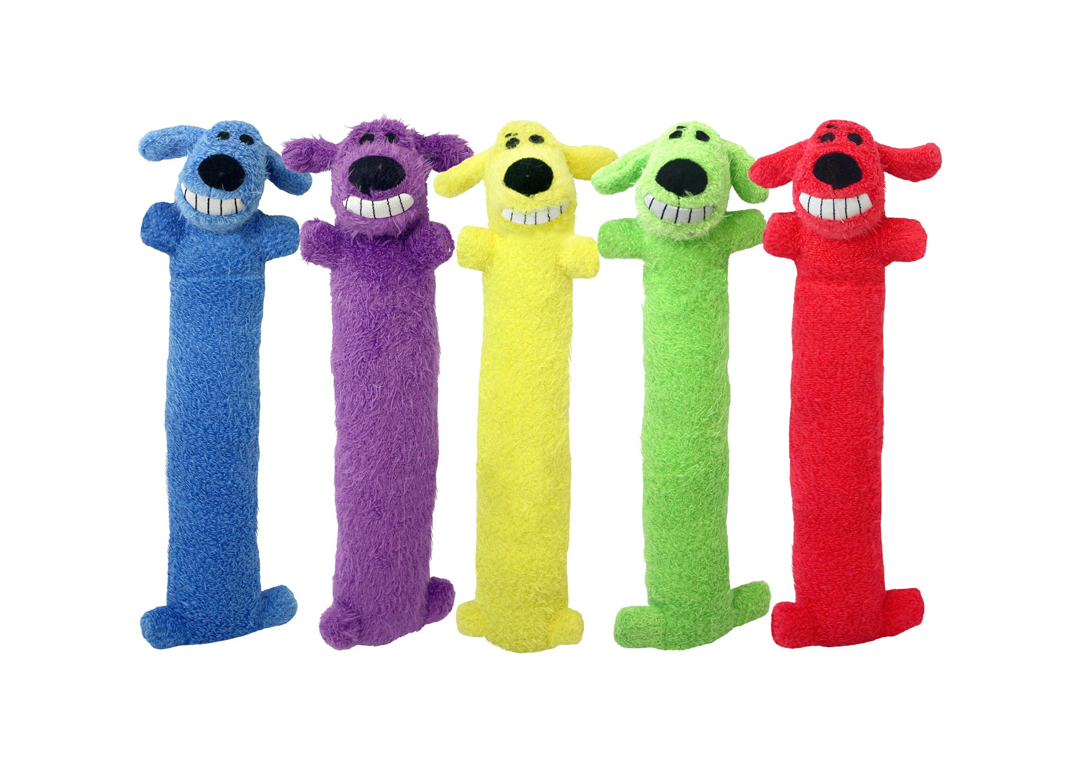 "Multipet 12"" Plush Loofa Squeaky Dog Toy for Large Dogs - Durable and ...