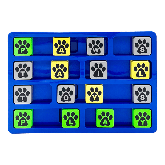 Multipet Pup Puzzle, Dog Treat Word Toy - Walmart.com