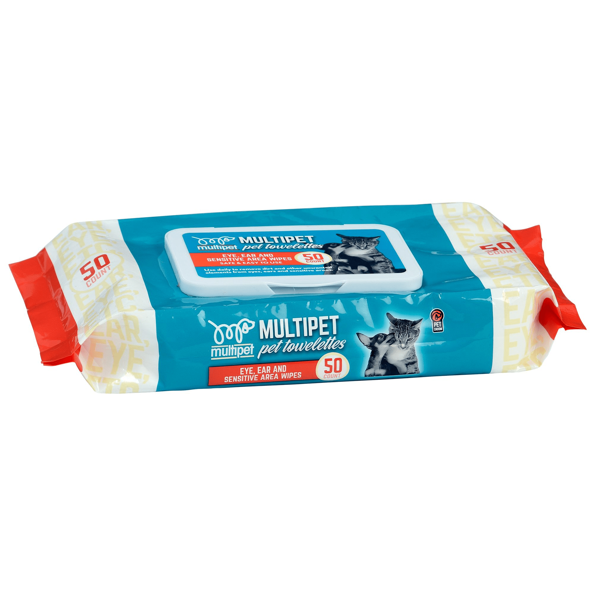Multipet Sensitive Pet Wipes - 50 Count - Walmart.com