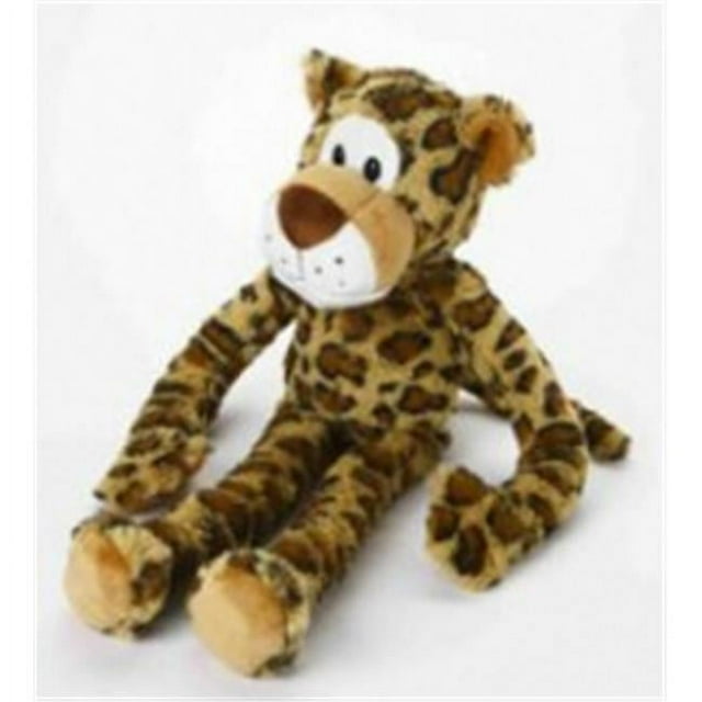 Multipet Swingin' Safari Plush Squeaky Leopard Dog Toy - Walmart.com