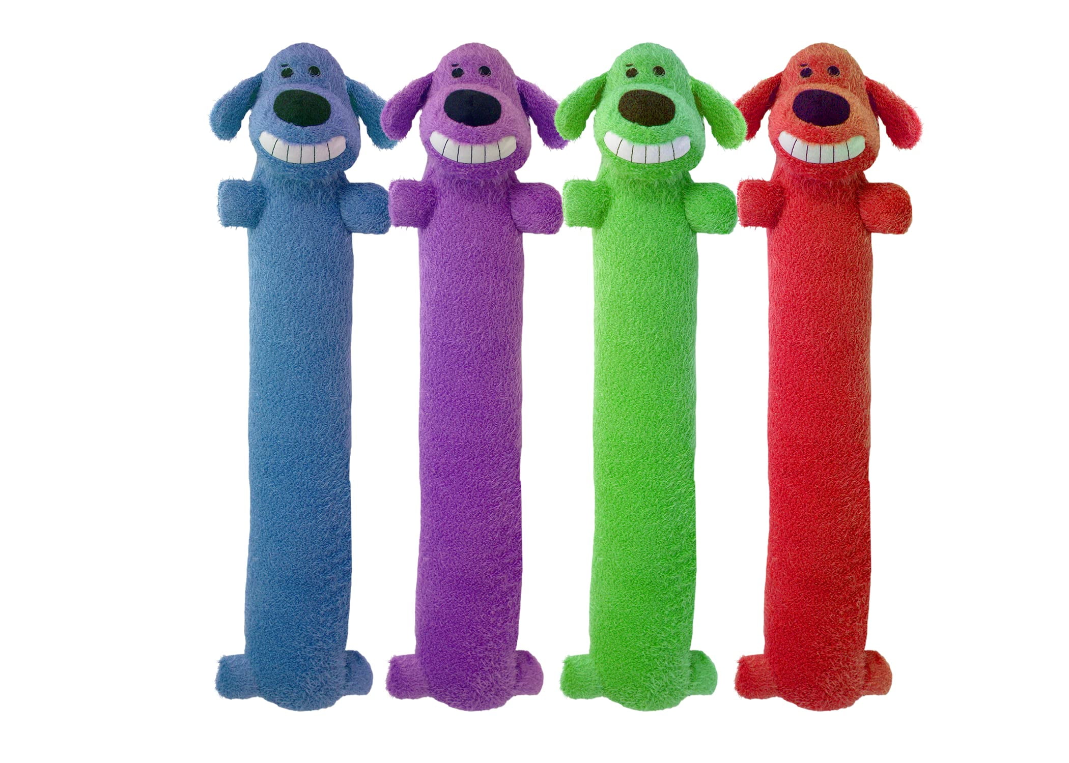 Multipet's Original Loofa Jumbo Dog Toy in Assorted Colors, 24-Inch ...