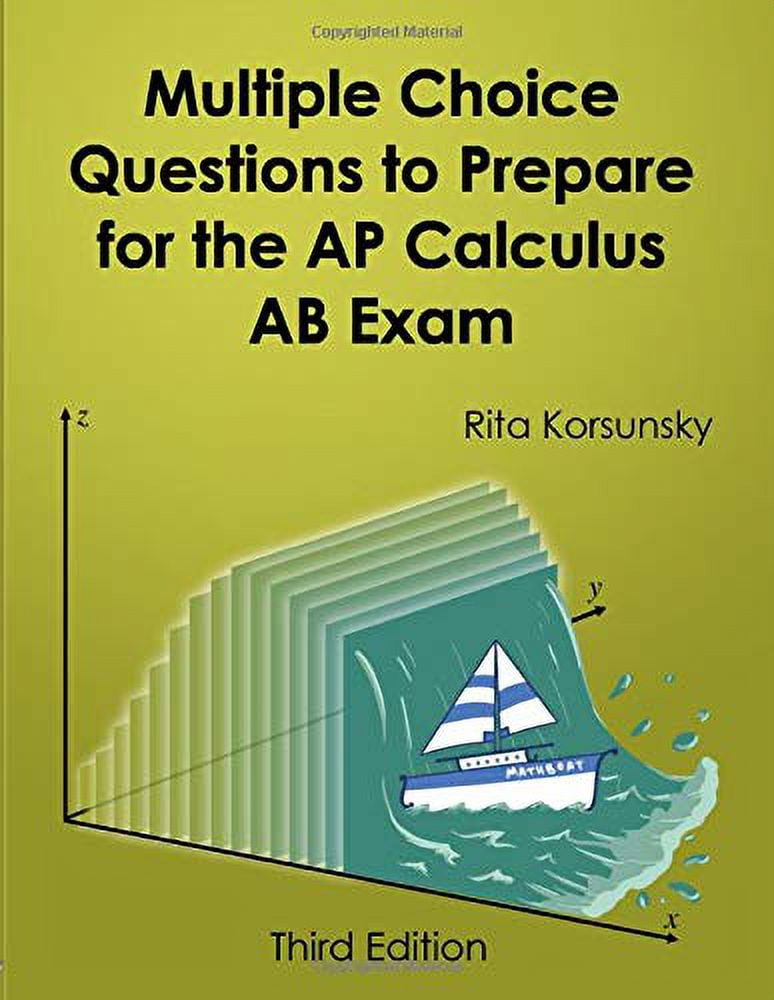 Pre Owned Multiple Choice Questions To Prepare For The Ap Calculus Ab