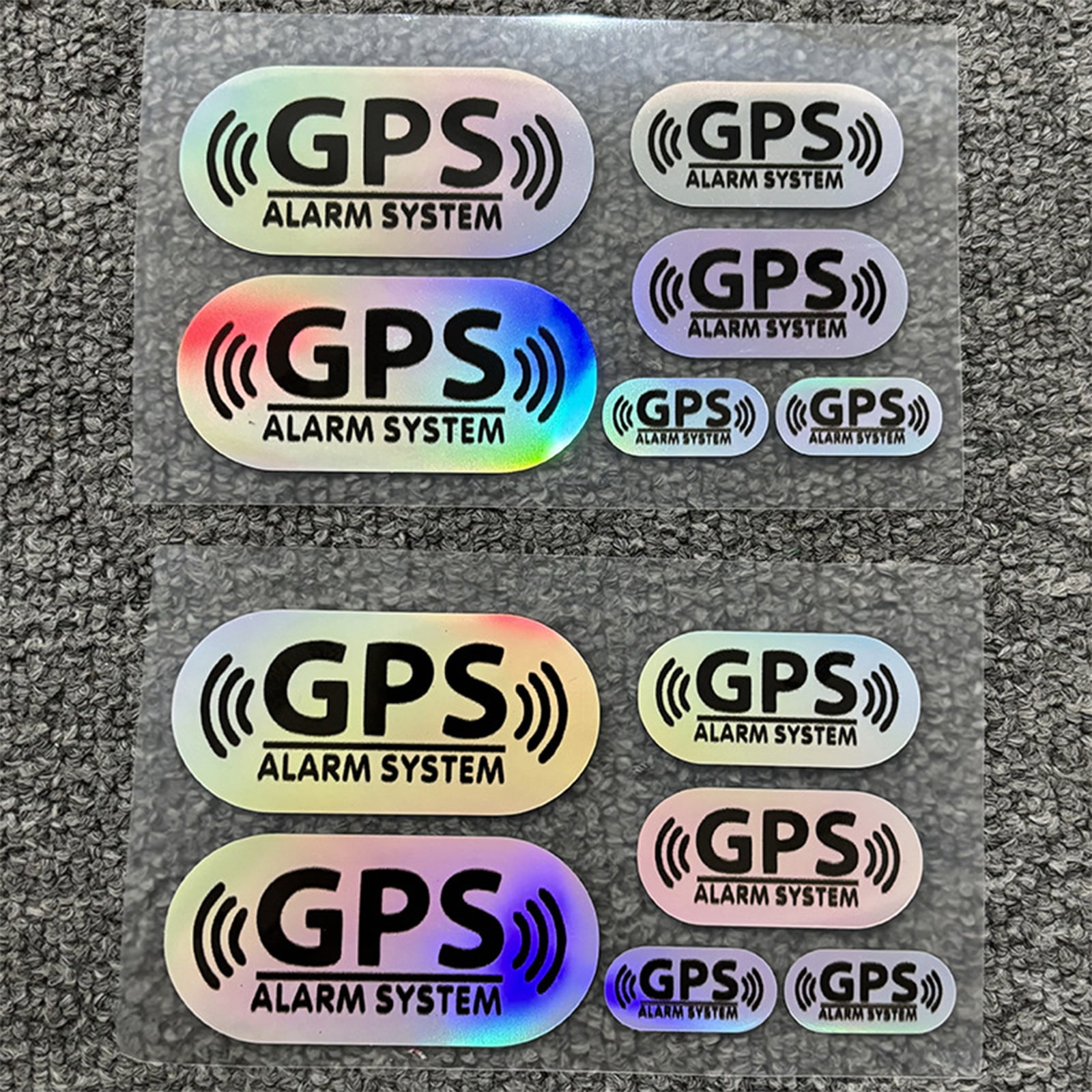 Multiple Color Vehicle Stickers Plastic Waterproof Decals For ...