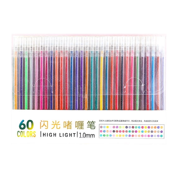Multiple Colors 1mm Fine Point Gel Marker Pen Set for Drawing ...