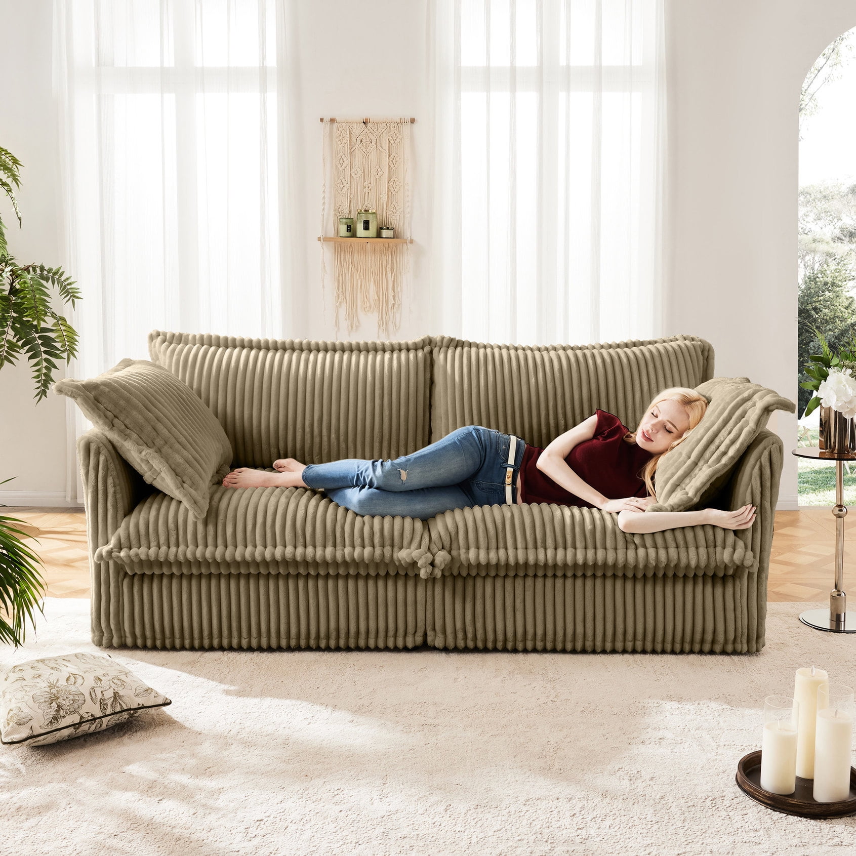 Multiple Convertible Forms & Free Combinations - Versatile Sofa for ...