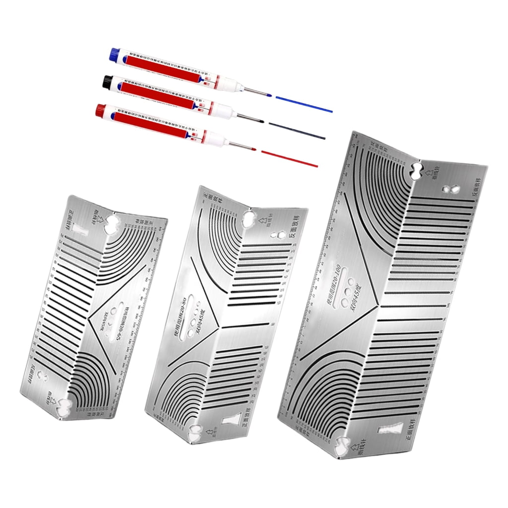 Multiple Corner Curved Line Drawing Instrument For Sheet Metal ...