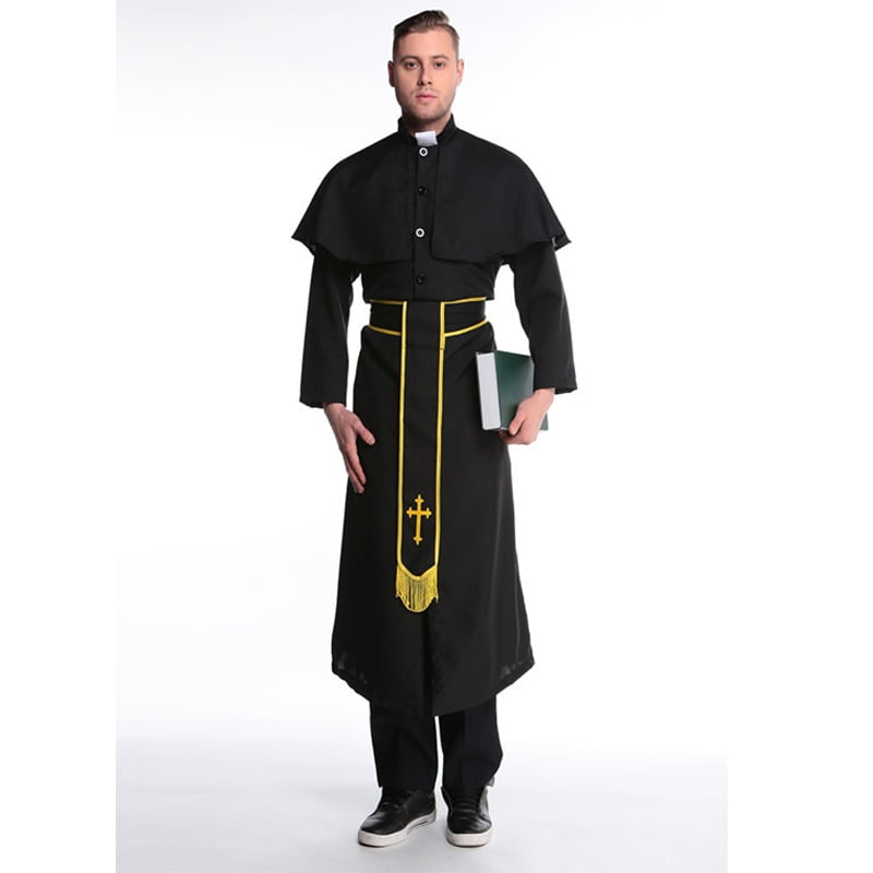 Multiple Couples Middle Ages Priest Nun Habit Costume Church Religious ...