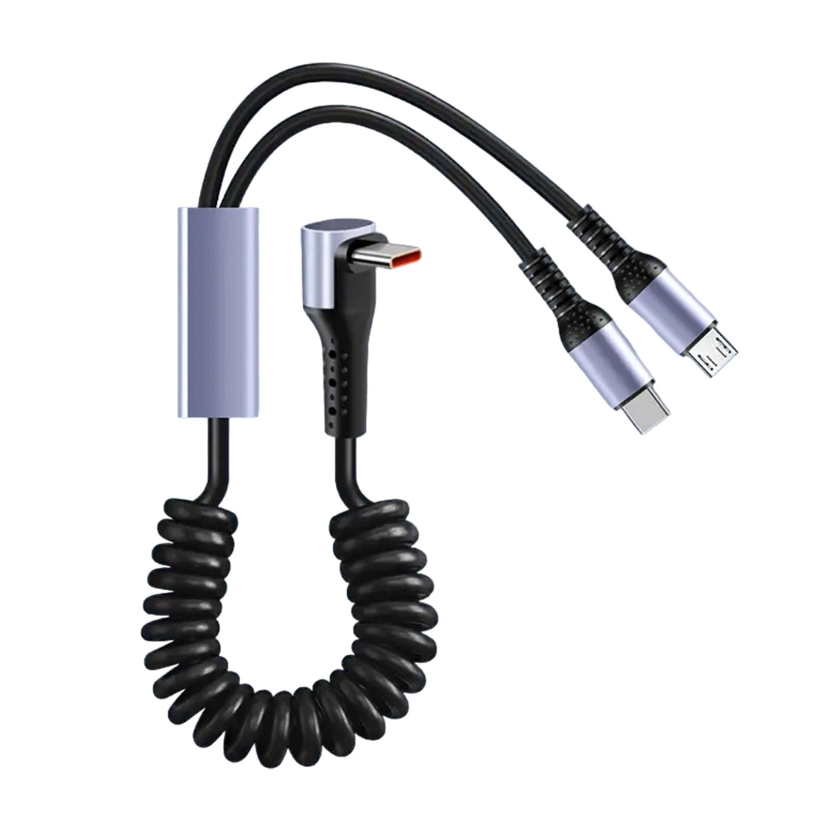 Multiple Device Car Charging Solution with Extendable Double MicroUSB ...