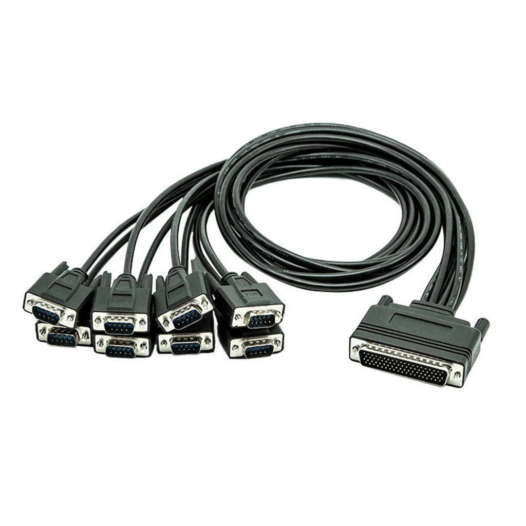 Multiple Device RS232 Adapters Cable 8 Port PCIe Interfaces With Wide ...