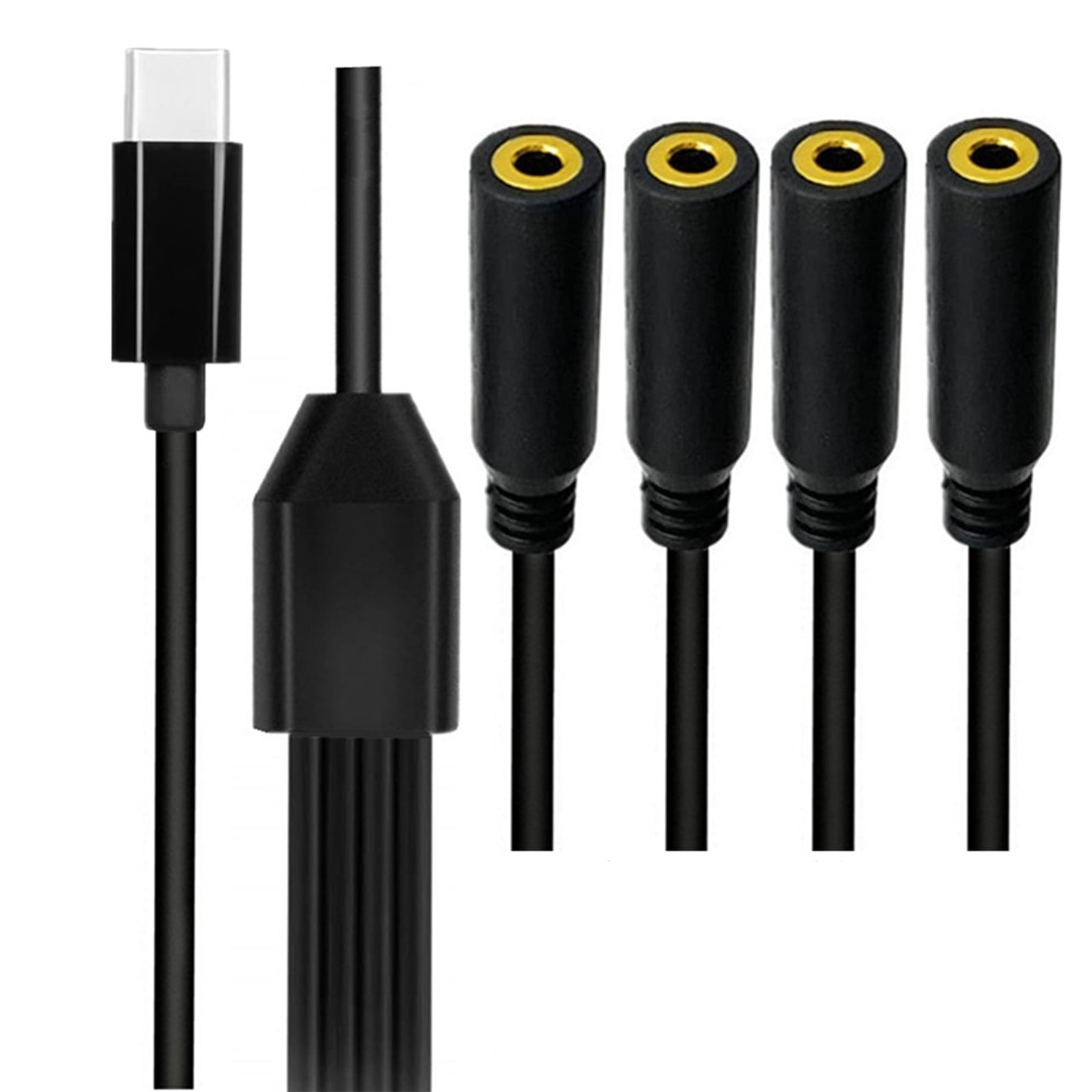 Multiple Device Type C Headphone Plugs Converter Digital Sound Cable ...