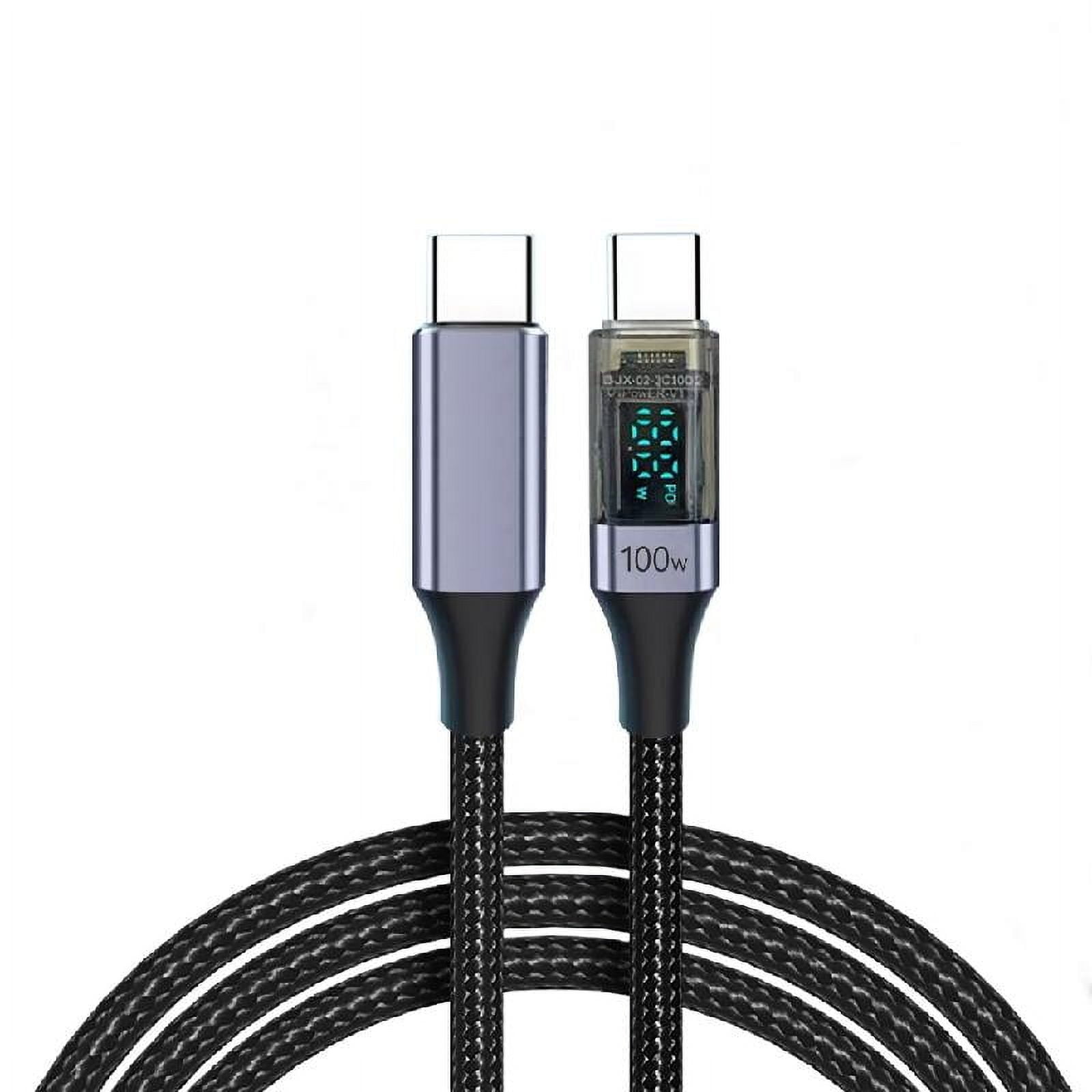 Multiple Device USB C to USB C Cable Type C Charging Wire with Digital ...