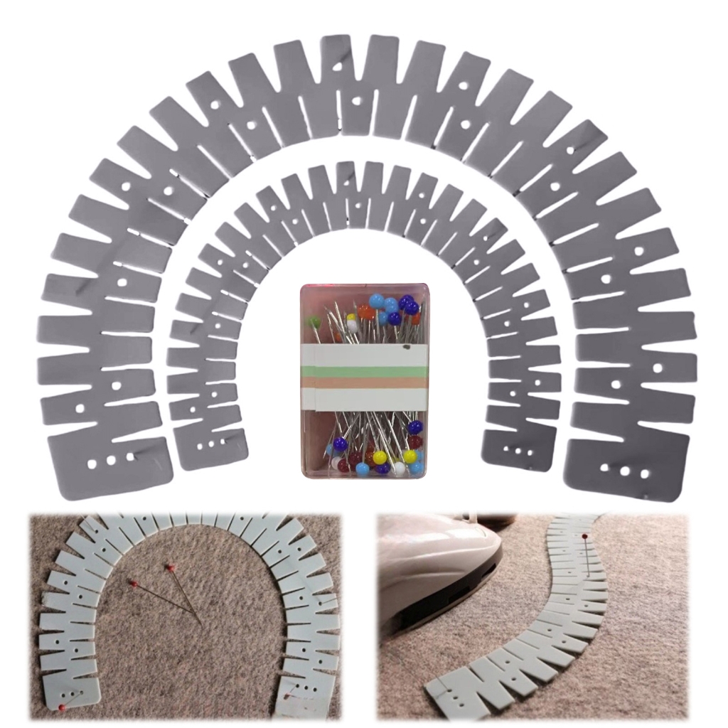 Multiple Directional Silicone Sewing Guide For Curved Edging Hemming ...