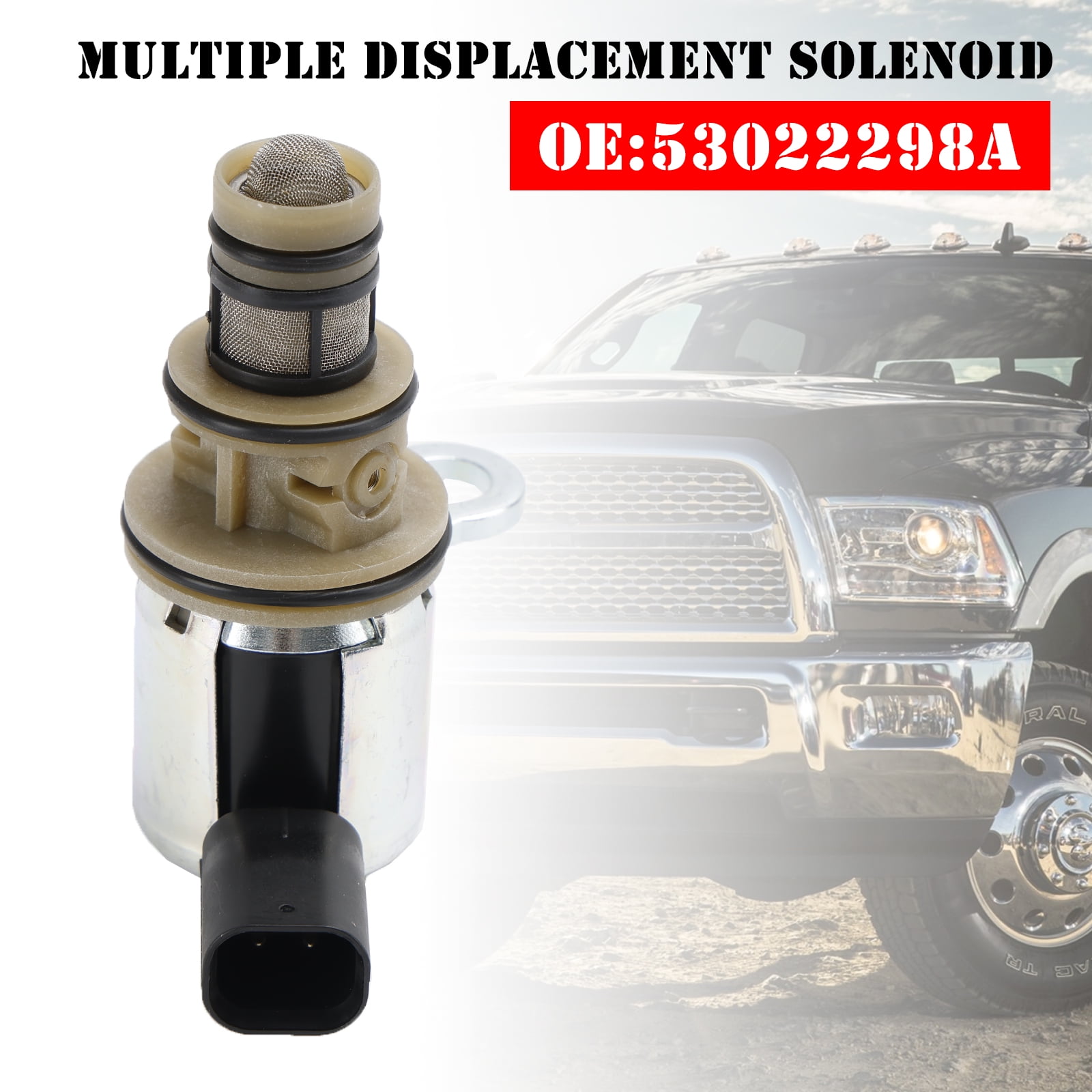 Multiple Displacement Solenoid 53022298AA For 10-23 Dodge Ram Jeep 5.7L ...