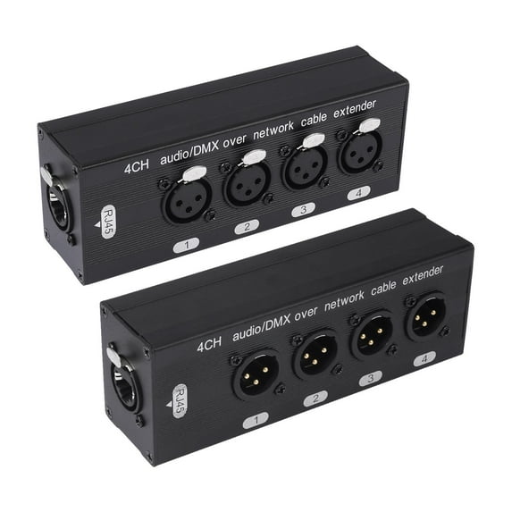 Multiple Input XLR Sound Interfaces Expander Using RJ45 Ethernet Cable ...
