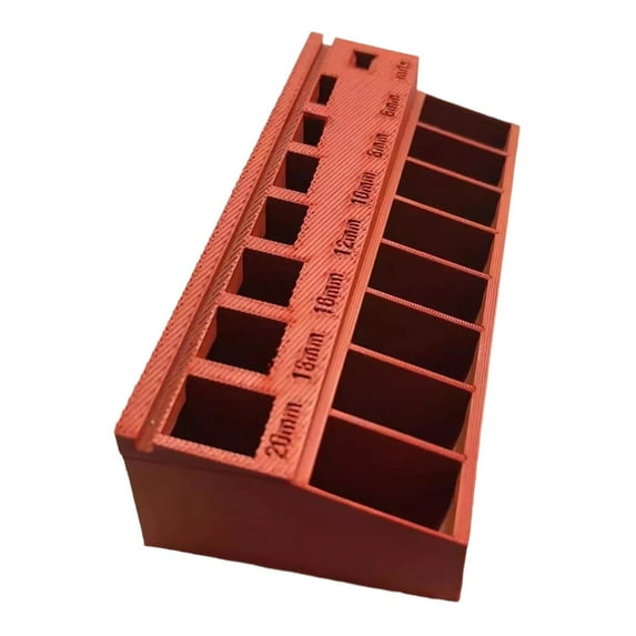 Multiple Layer Screw Planner Storage Container With Labeling Divisions ...
