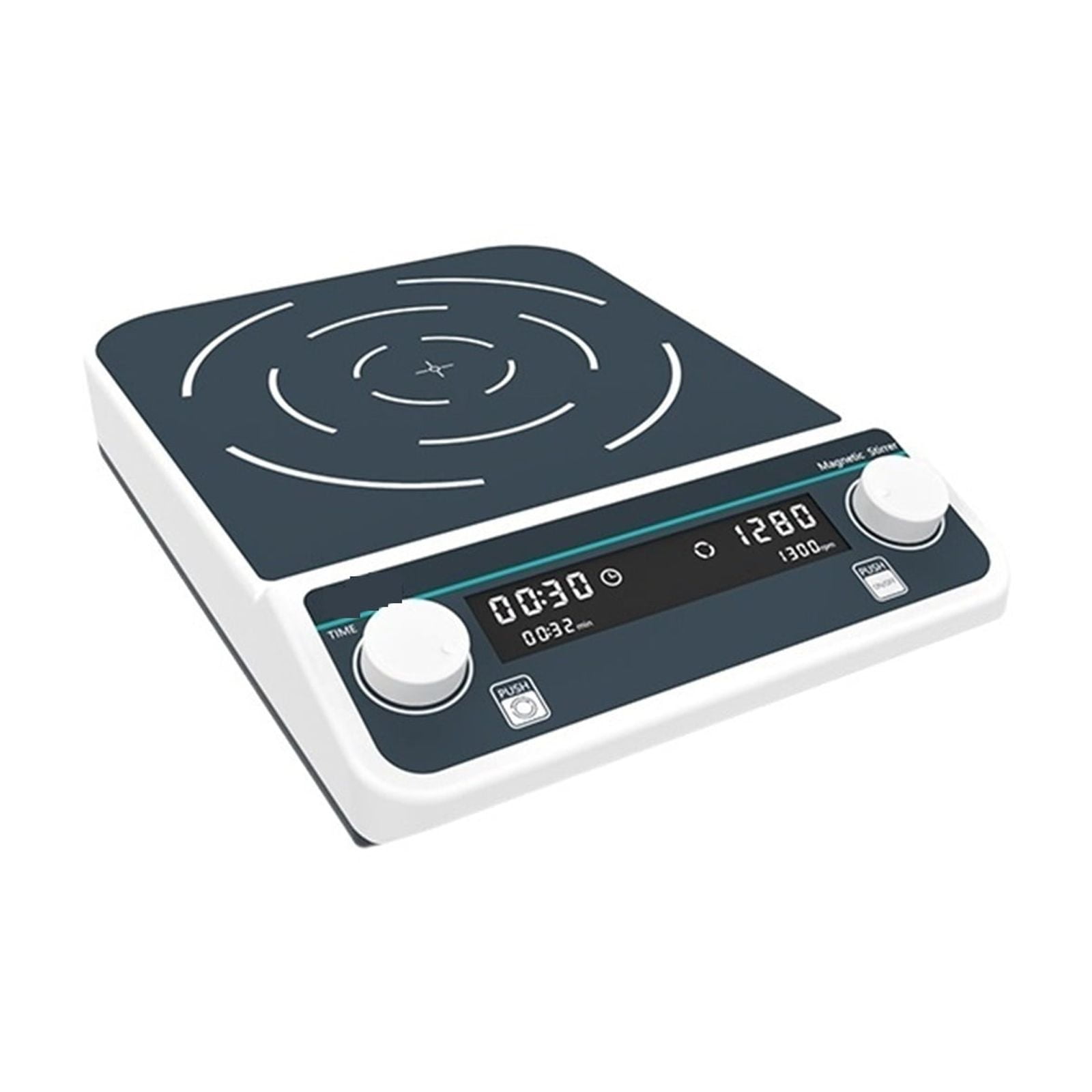 Multiple Magnetic Stirrer Hot Plate Digital Display Laboratory Stirrer ...