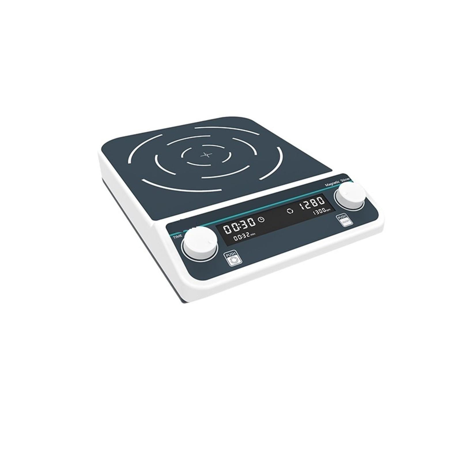 Multiple Magnetic Stirrer Hot Plate Digital Display Laboratory Stirrer ...