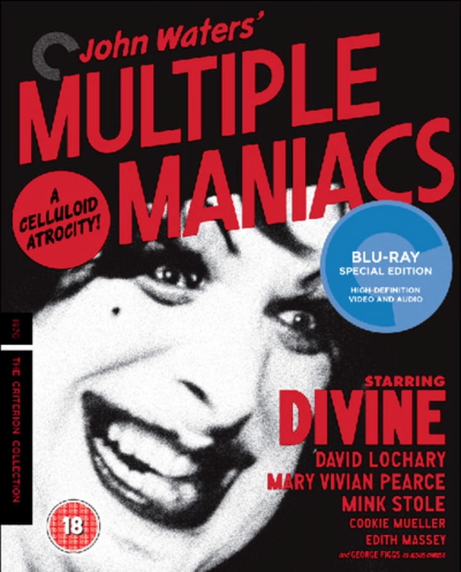 Multiple Maniacs - The Criterion Collection (Blu-ray) Divine Edith ...