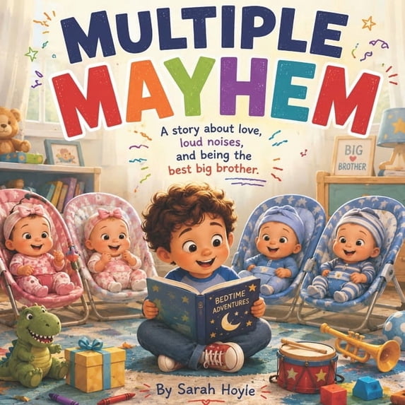 Multiple Mayhem: A Heartwarming Story About Becoming a Big Brother Four ...