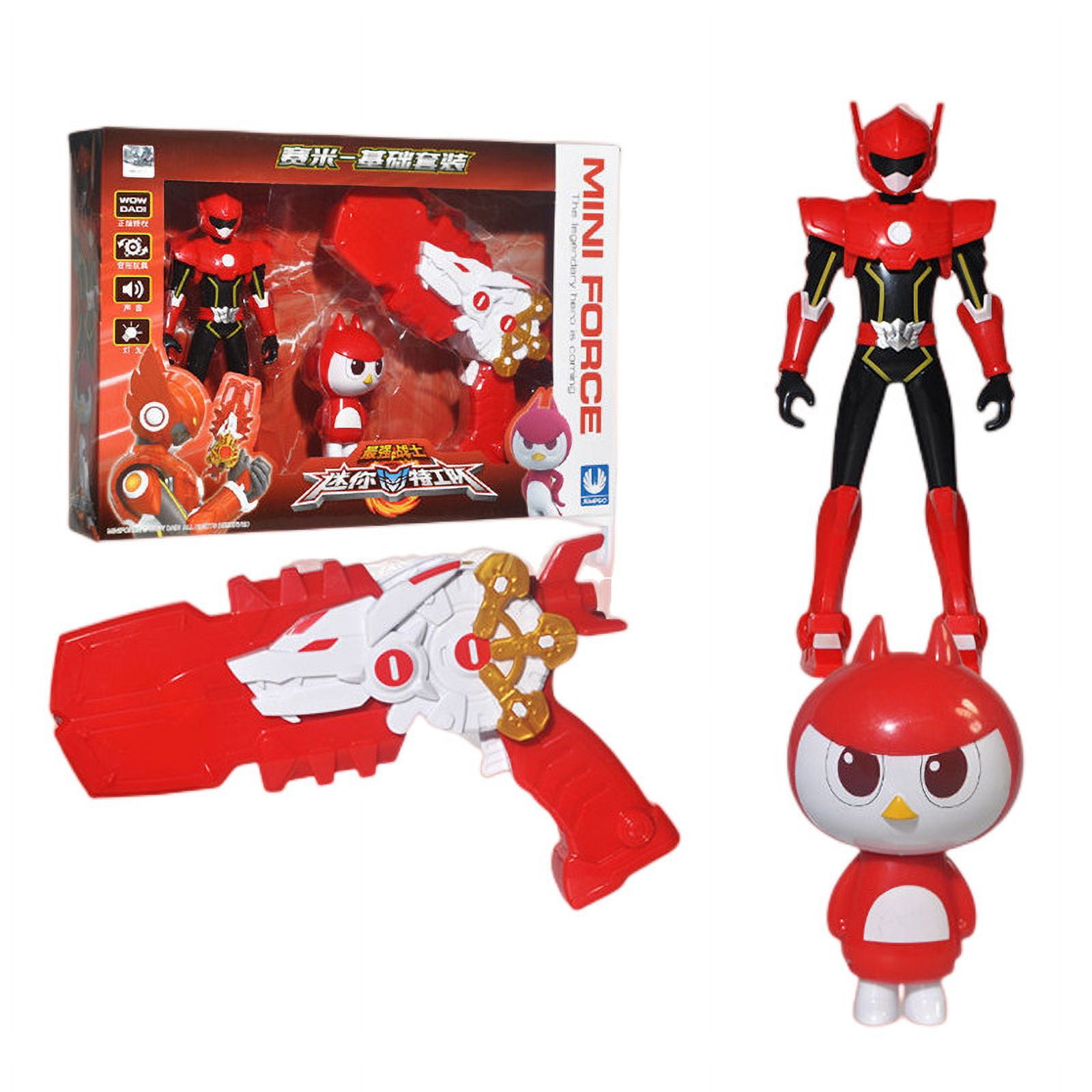 Multiple Mode Mini Force Transformation Sword Toys Action Figures ...