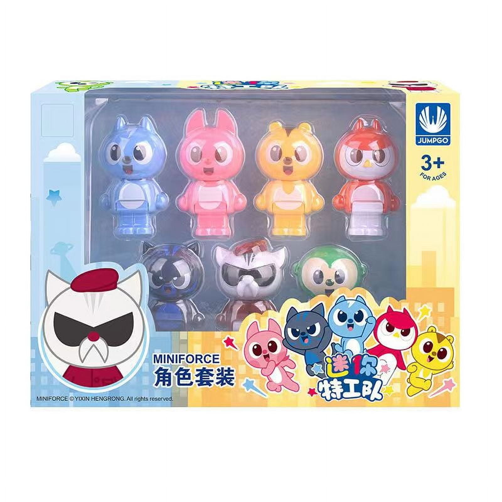 Multiple Mode Mini Force Transformation Sword Toys Action Figures ...