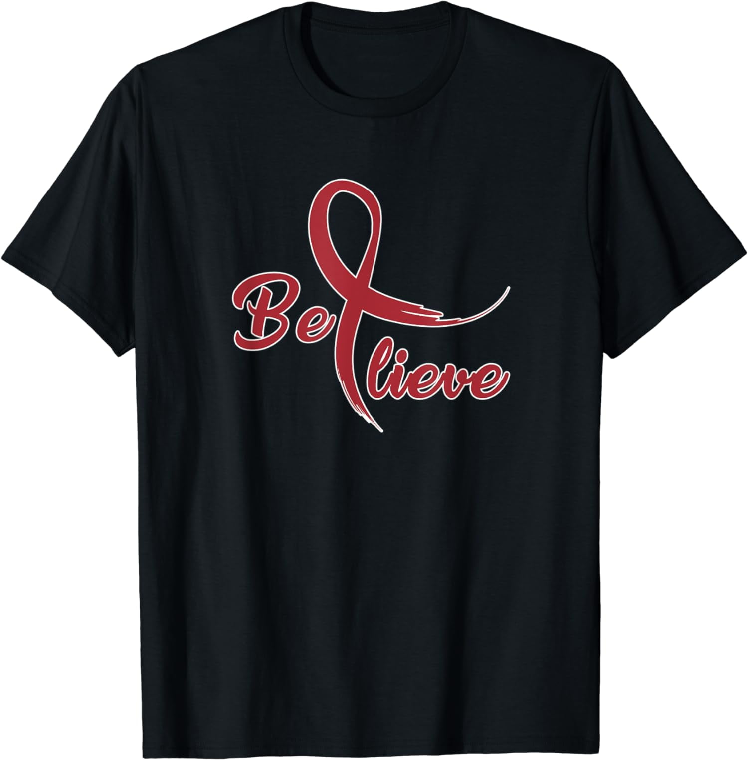 Multiple Myeloma Fight Cancer Ribbon T-Shirt - Walmart.com
