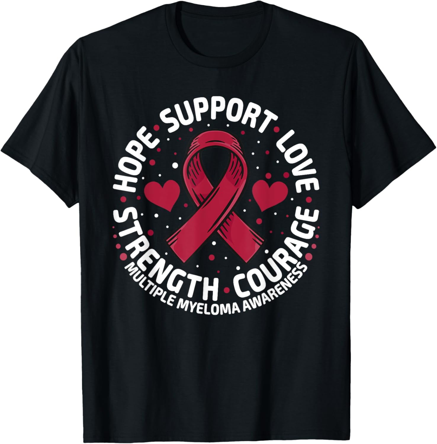 Multiple Myeloma Support Family Multiple Myeloma Awareness T-Shirt ...