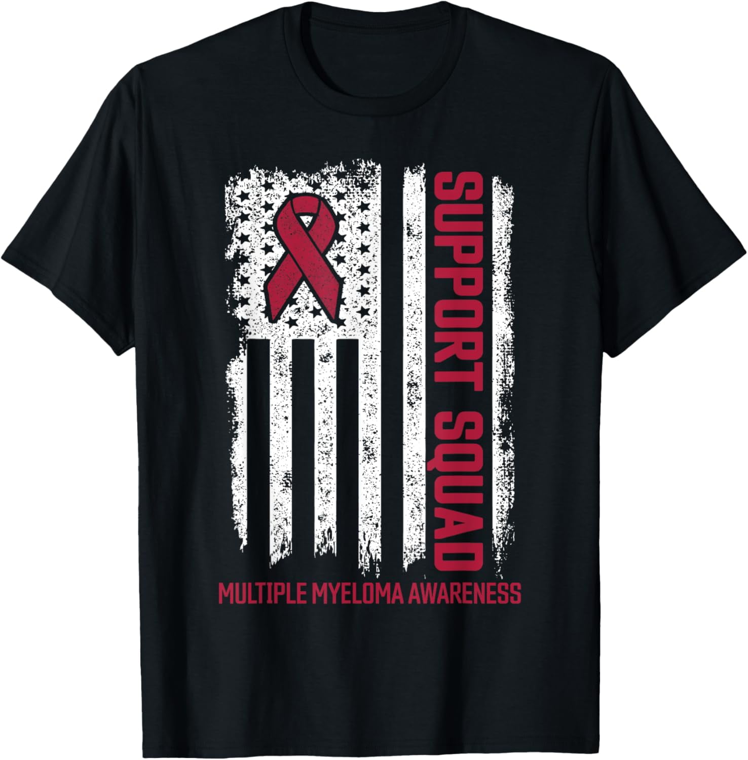 Multiple Myeloma Support Squad Multiple Myeloma Awareness T-Shirt mens ...